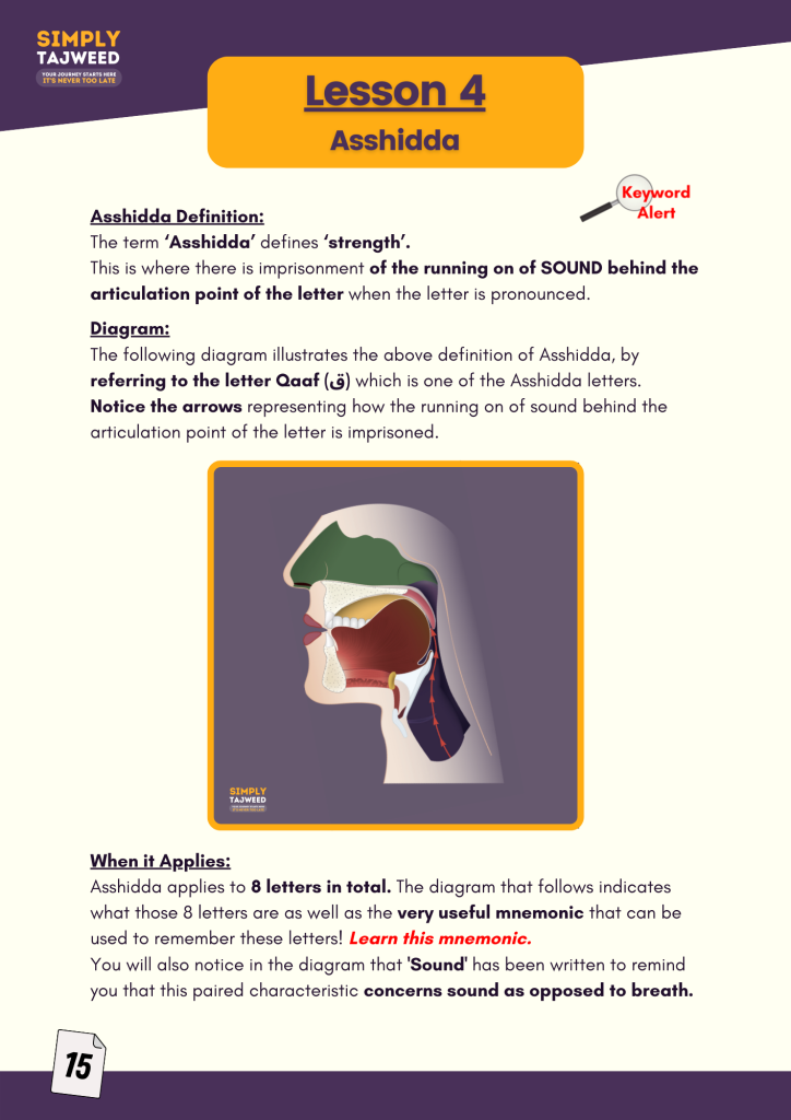 Book 3: Letter Characteristics - SimplyTajweed